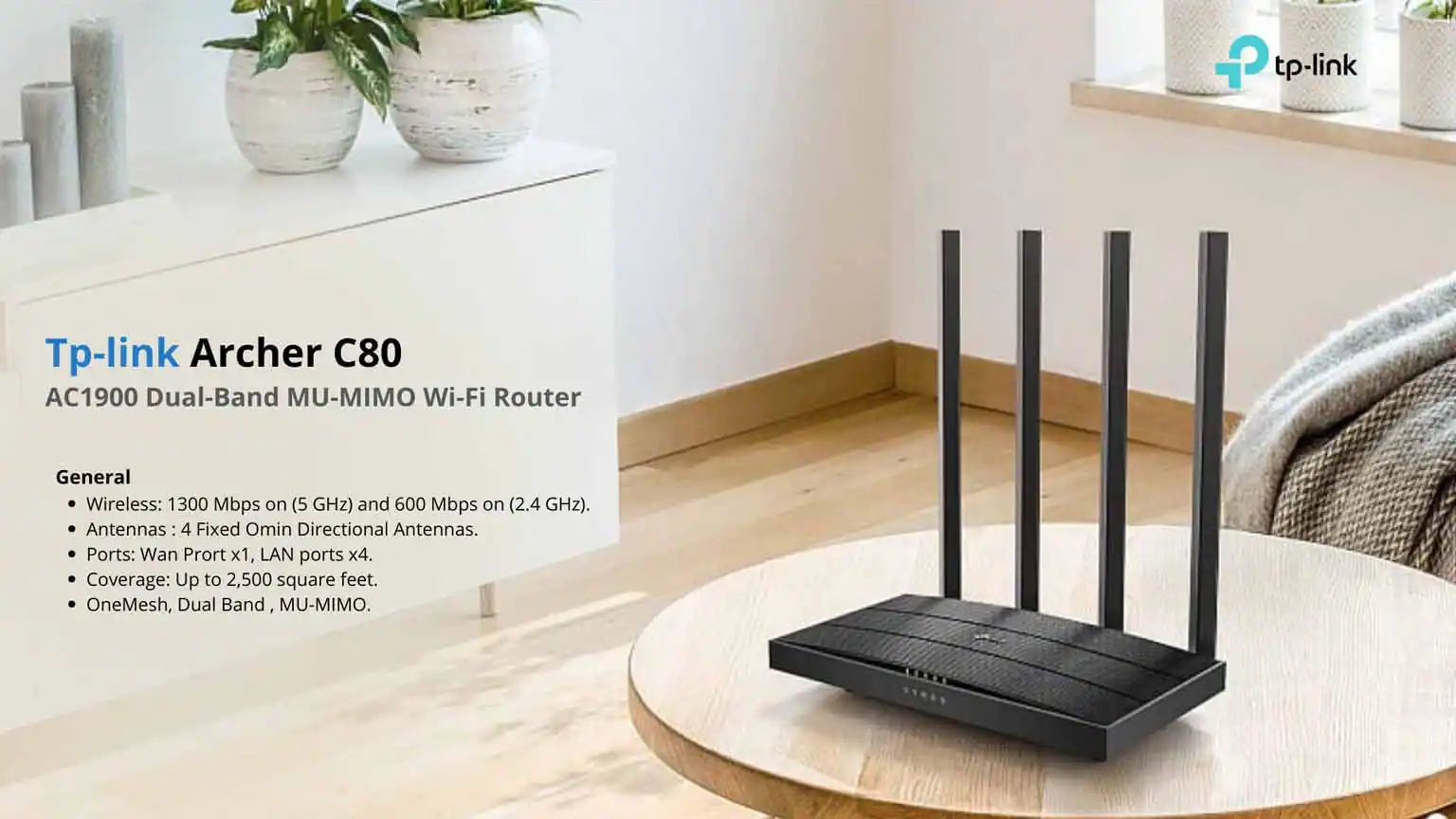 TP-Link C80 Dual-Band price in bangladesh